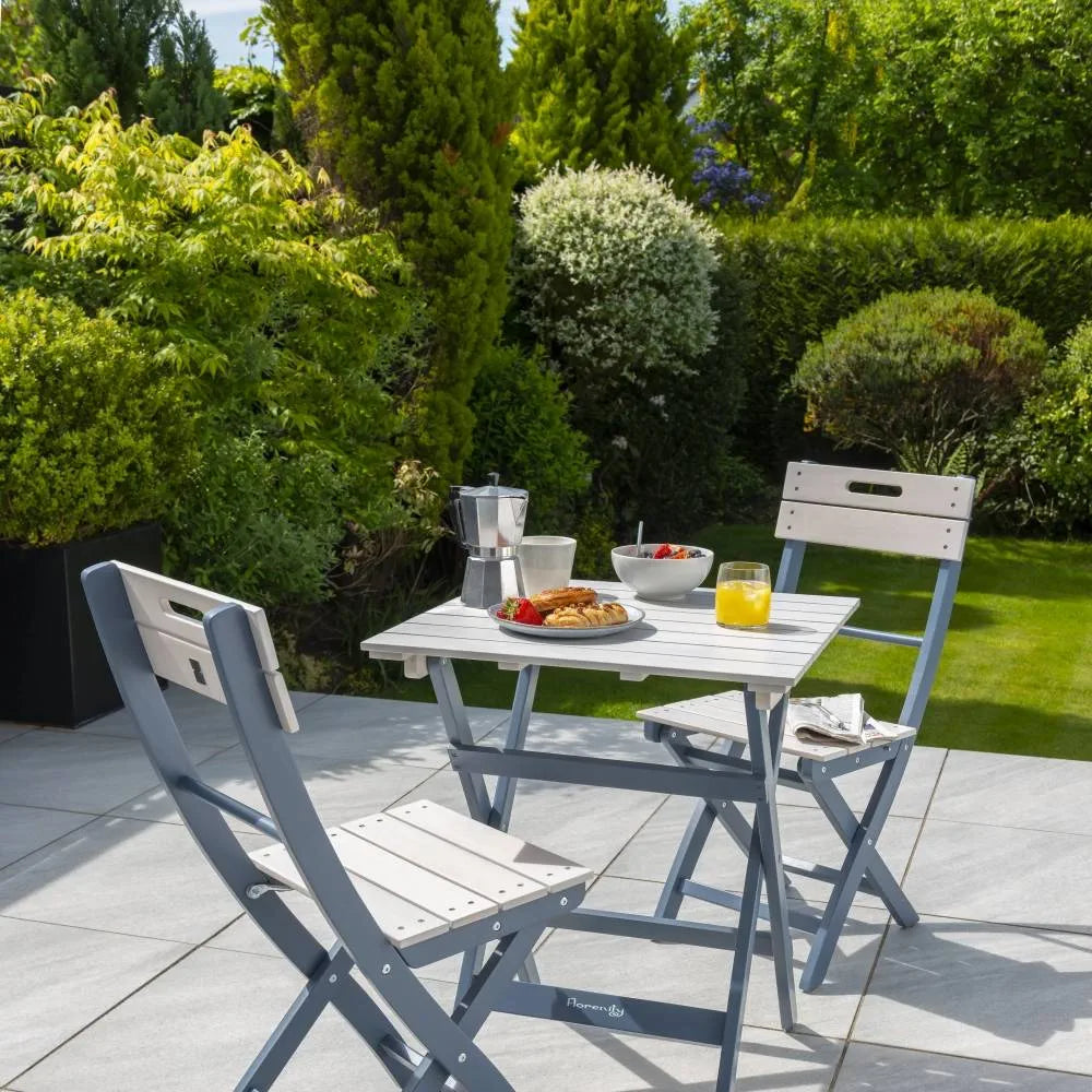 Galaxy Bistro Set – Woven Wood