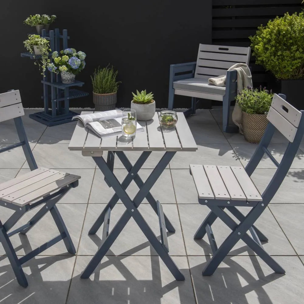 Galaxy Bistro Set – Woven Wood