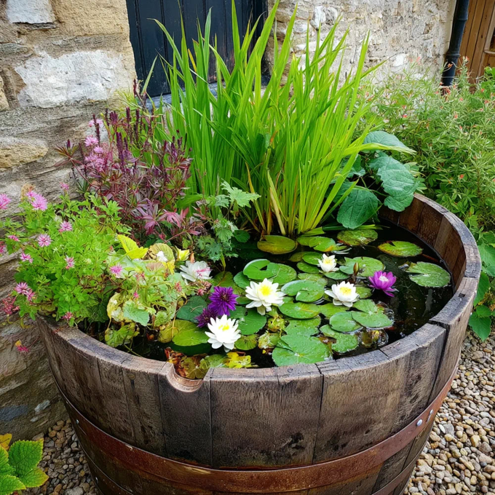 large barrel pond
