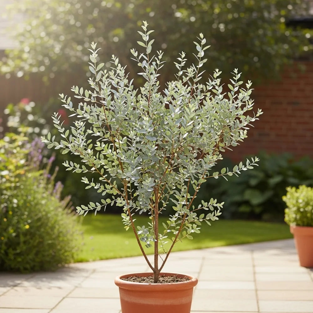 3ft Mini Standard Eucalyptus Tree | 4L Pot – Woven Wood