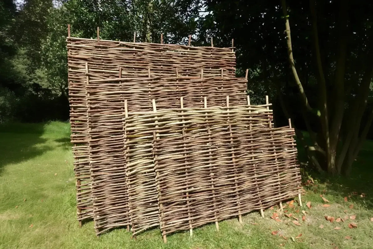 Windproof Fencing: Are Hurdles the Solution? – Woven Wood