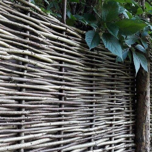 Woven Hazel Fence Panels are Long-Lasting – Woven Wood