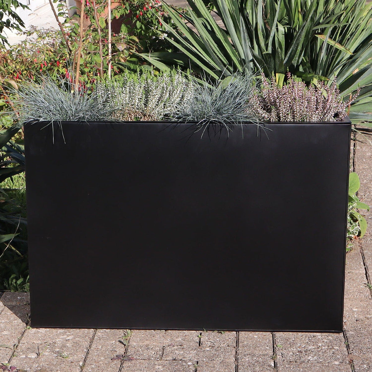 Tall Trough Planters - Standing Planters – Woven Wood