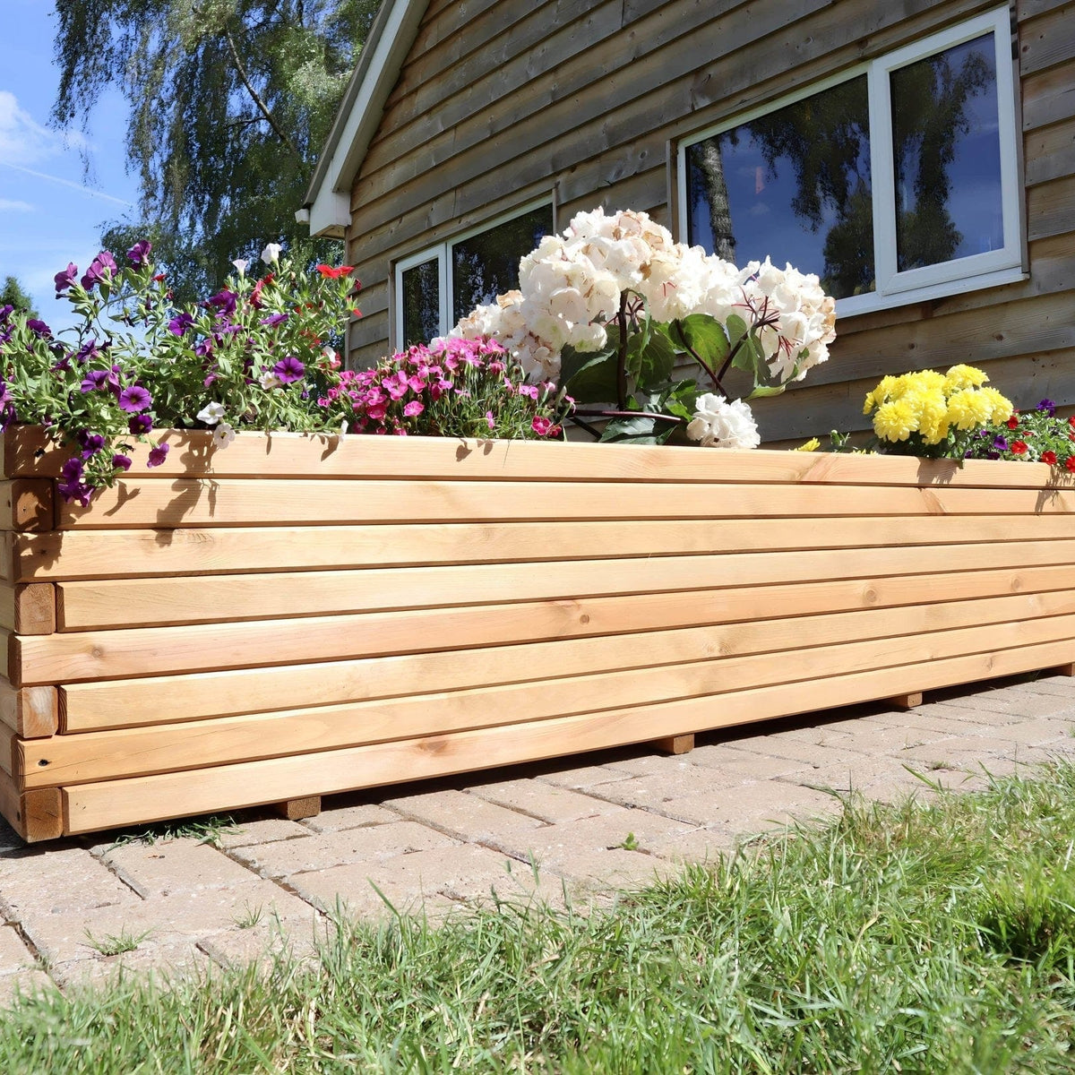 Natural Planters - Natural Flower Pots – Woven Wood