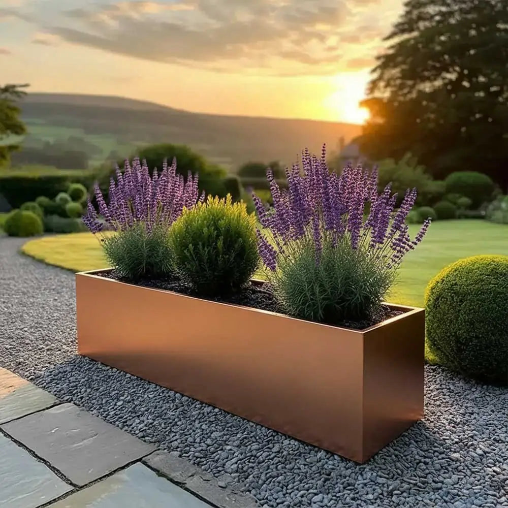 Trough Planters - Garden Troughs by Woven Wood