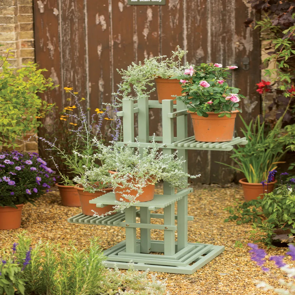 Verdi Plant Stand – Woven Wood