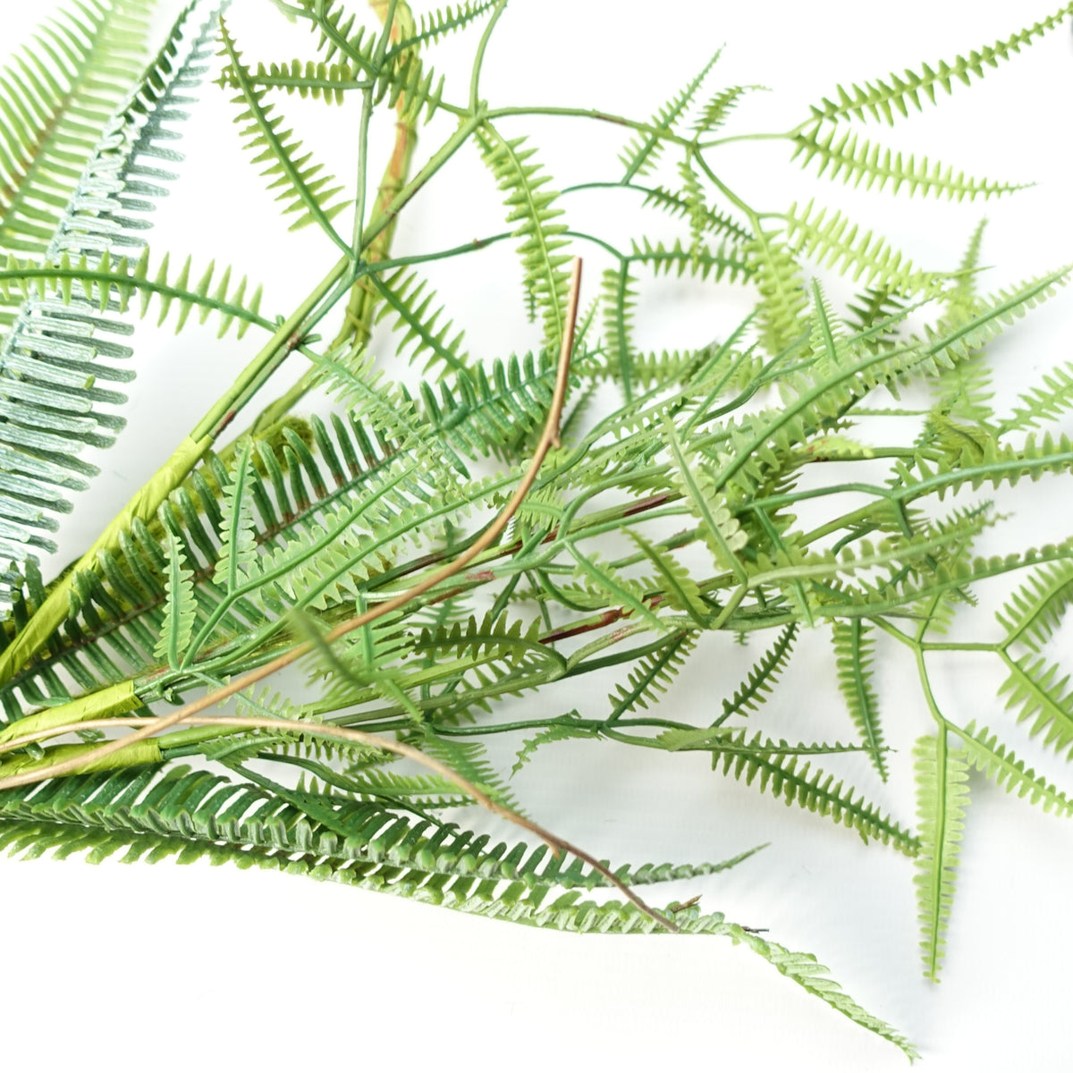 180cm Artificial Hanging Trailing Fern Garland Plant – Woven Wood