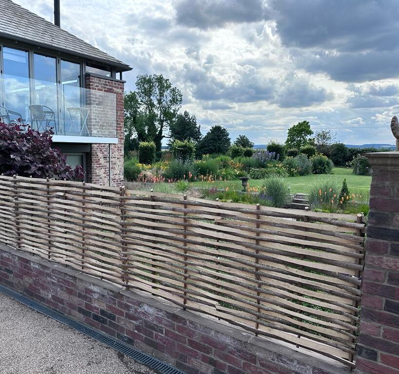 Hazel Hurdles Fencing Panels - Handcrafted for Your Garden – Woven Wood