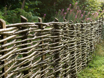 Hazel Hurdles Fencing Panels - Handcrafted for Your Garden – Woven Wood