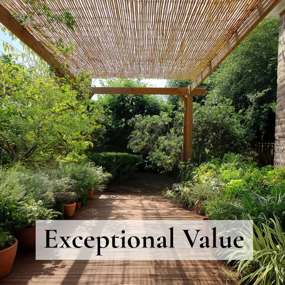 Bamboo Slat Fencing Screening Rolls – Woven Wood