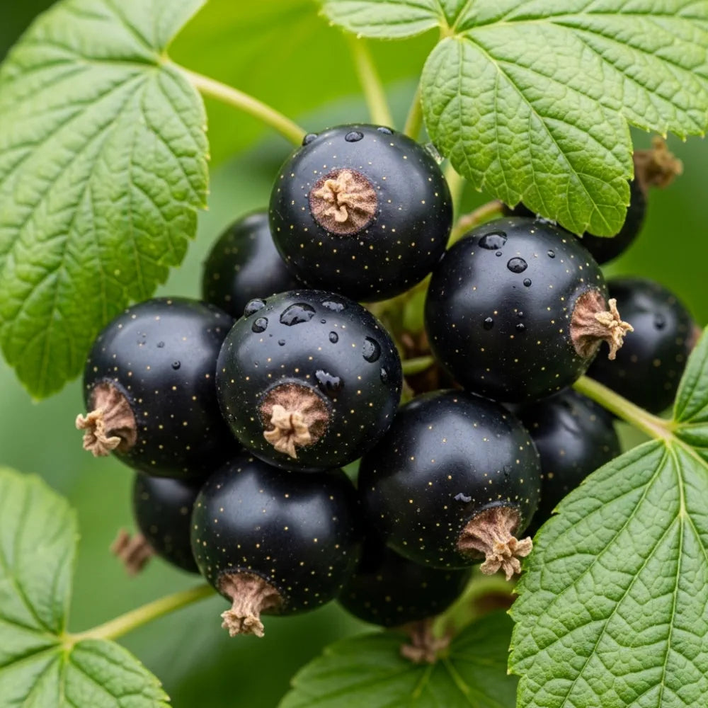 Blackcurrant 'Ben Sarek' Bush | 40-60cm Bare Root Plant – Woven Wood