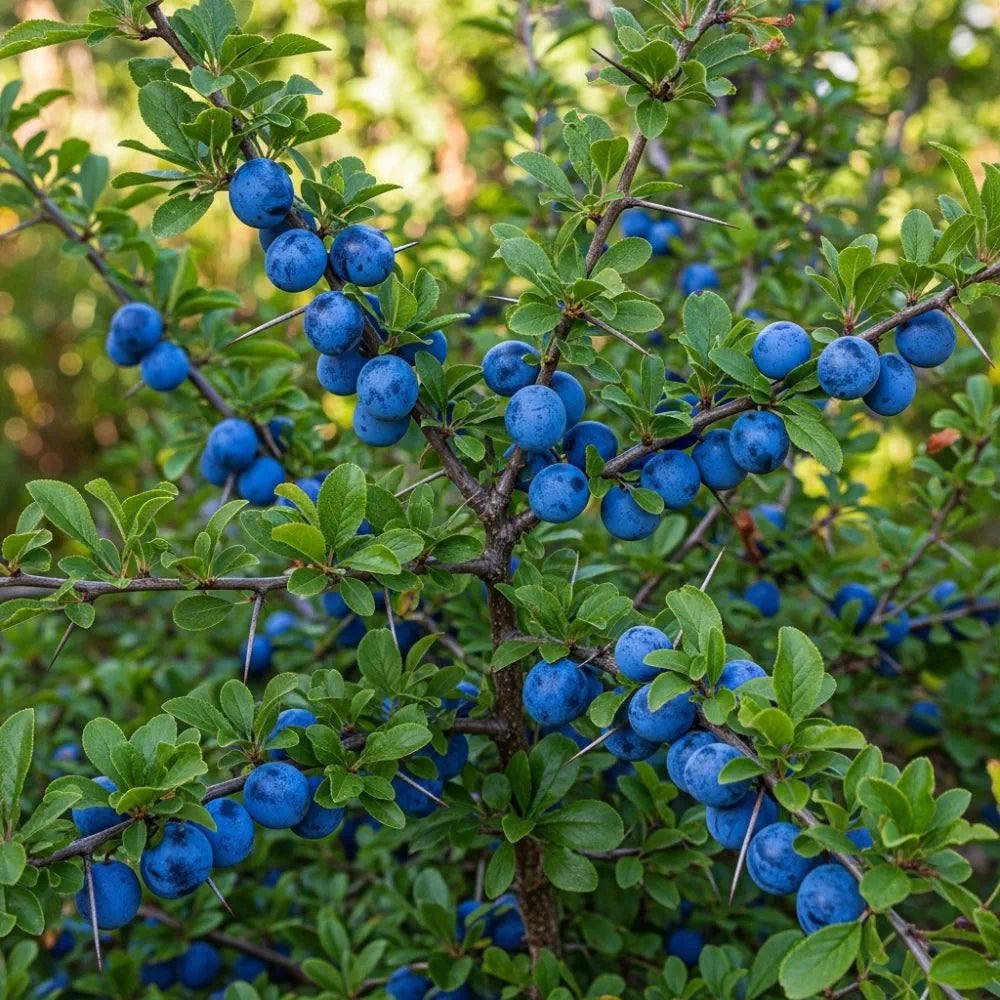 60-90cm Blackthorn Hedging | Prunus spinosa | Bare Root – Woven Wood