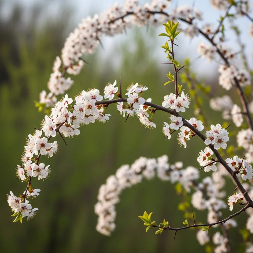 60-90cm Blackthorn Hedging | Prunus spinosa | Bare Root – Woven Wood