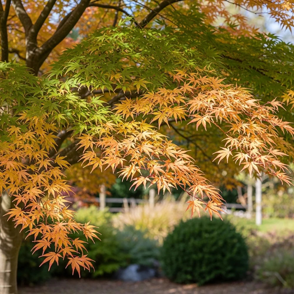 3ft Coral Bark Japanese Maple Tree | Acer palmatum 'Sangokaku' | 5L Po ...