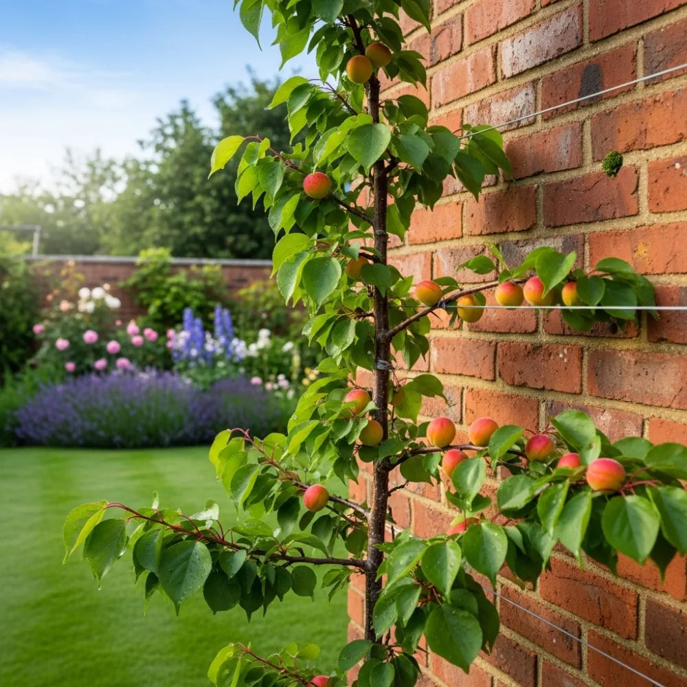 Cordon 'Flavourcot' Apricot Tree | 9L Pot – Woven Wood