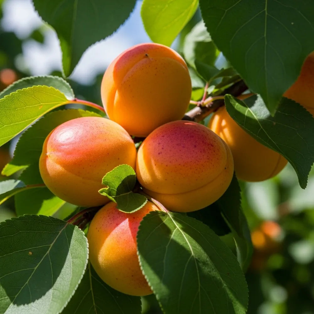 Cordon 'Tomcot' Apricot Tree | 5ft | Bare Root – Woven Wood