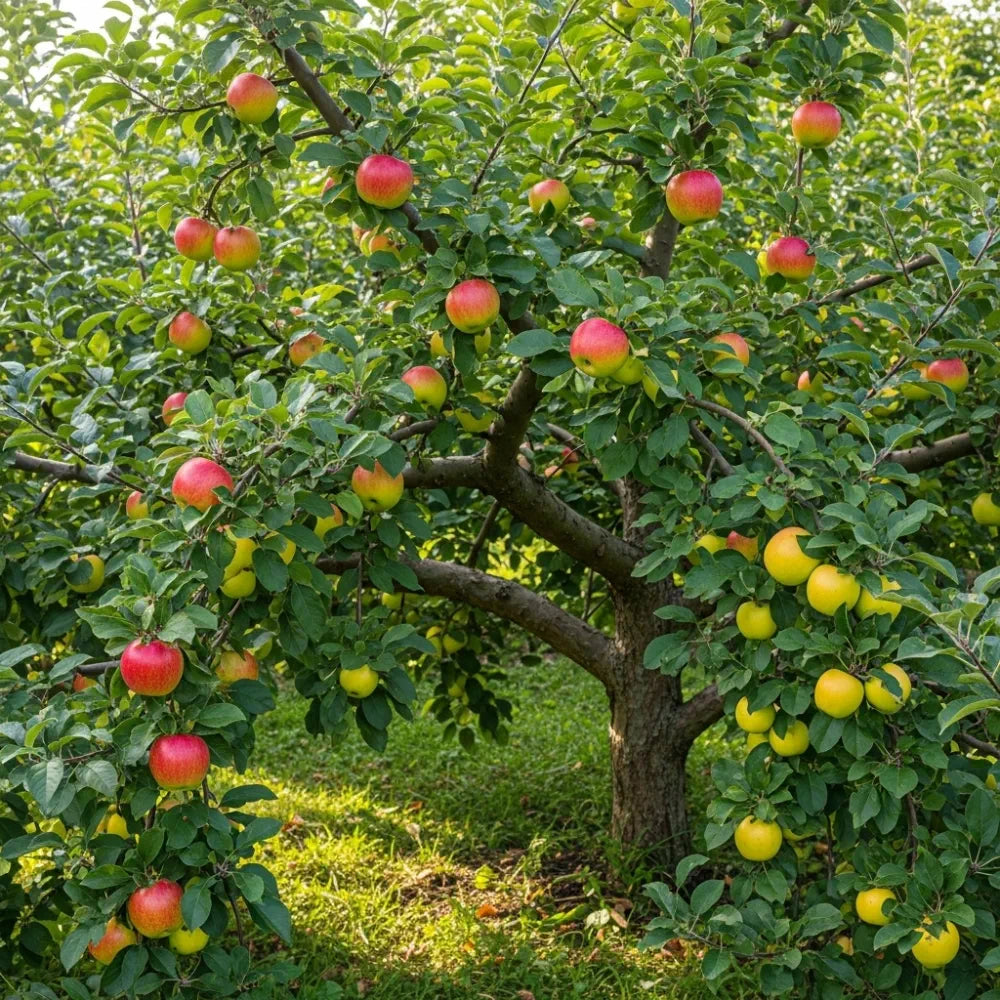 Duo Apple Tree | 'Jonagold' & 'Golden Pearmain' | 9L Pot – Woven Wood