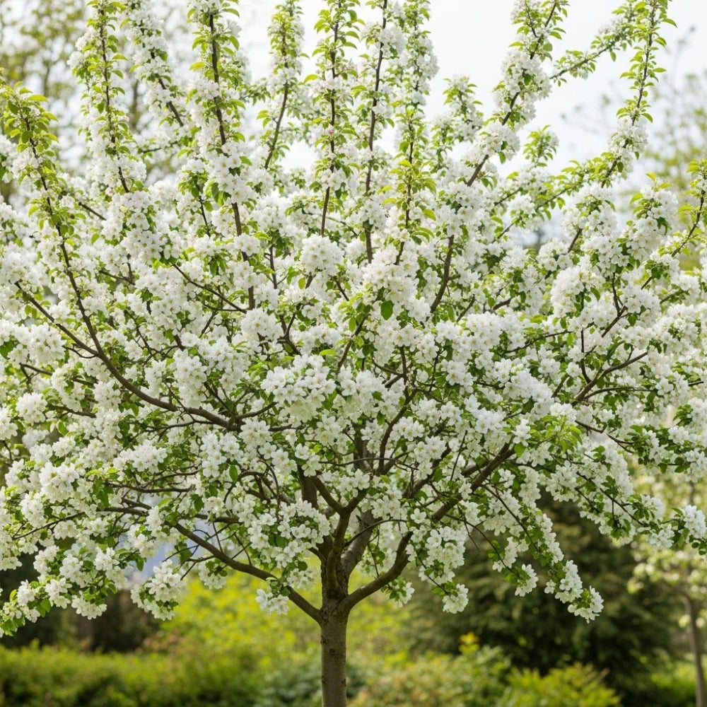 11ft 'Evereste' Crabapple Tree | Mature Standard Bare Root Tree | 10/1 ...
