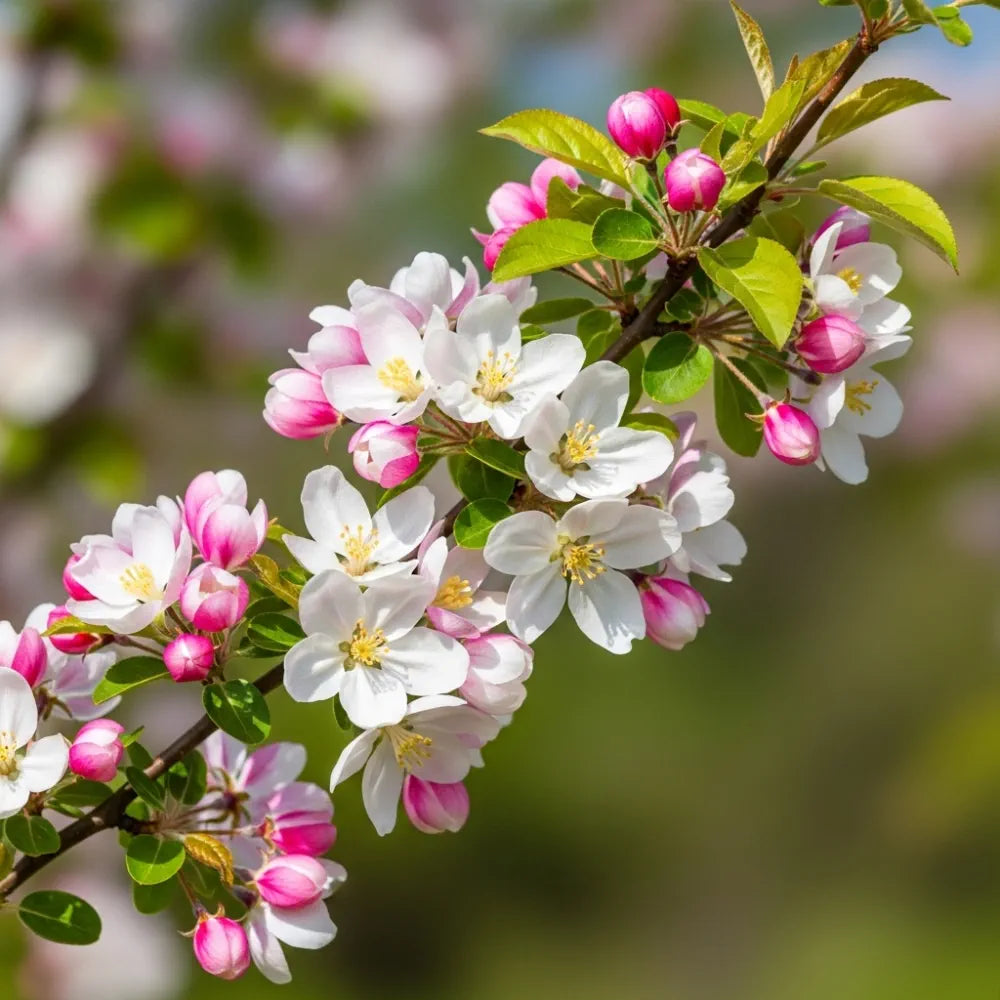 10ft Standard 'Evereste' Crabapple Tree | 8/10cm Girth | Grown in 40L ...