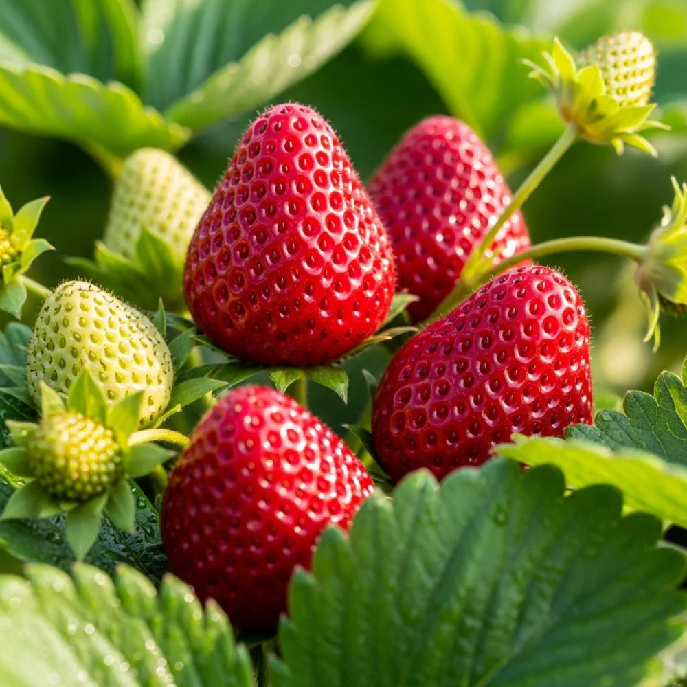 10x 'Framberry' Strawberry Plant | Bare Root – Woven Wood