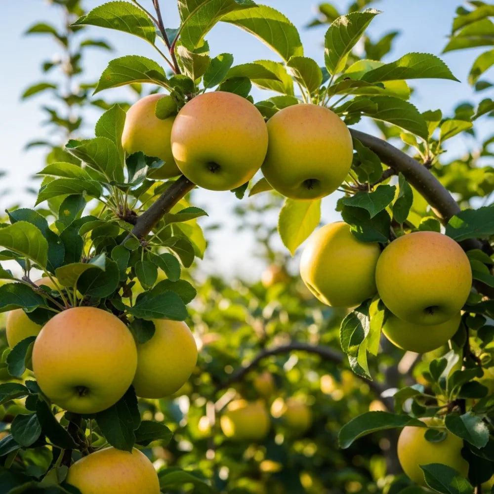 5ft 'Golden Delicious' Apple Tree | 9L Pot | 2 Years Old – Woven Wood