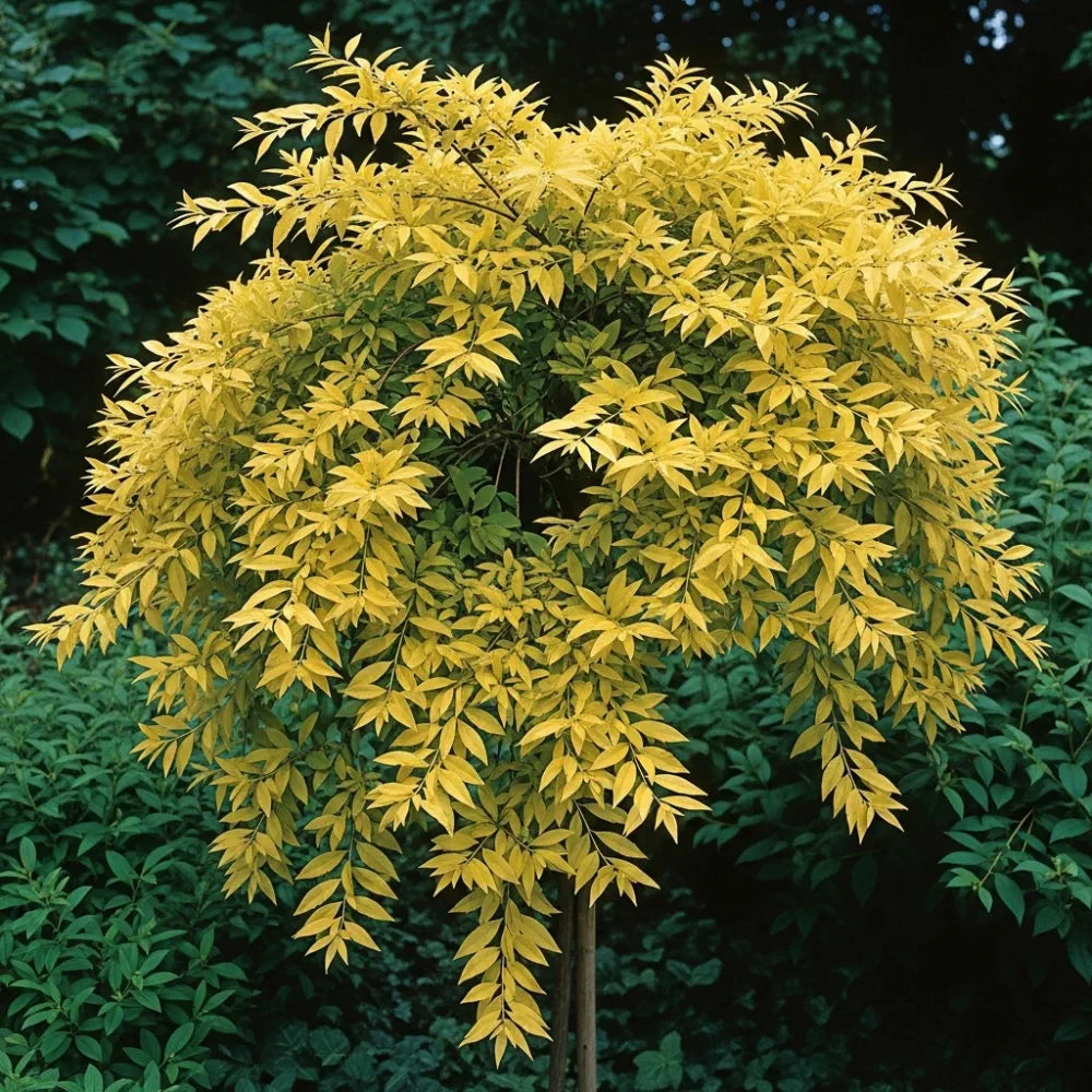 45-60cm Golden Privet Hedging | Ligustrum ovalifolium Aureum | Bare Ro ...