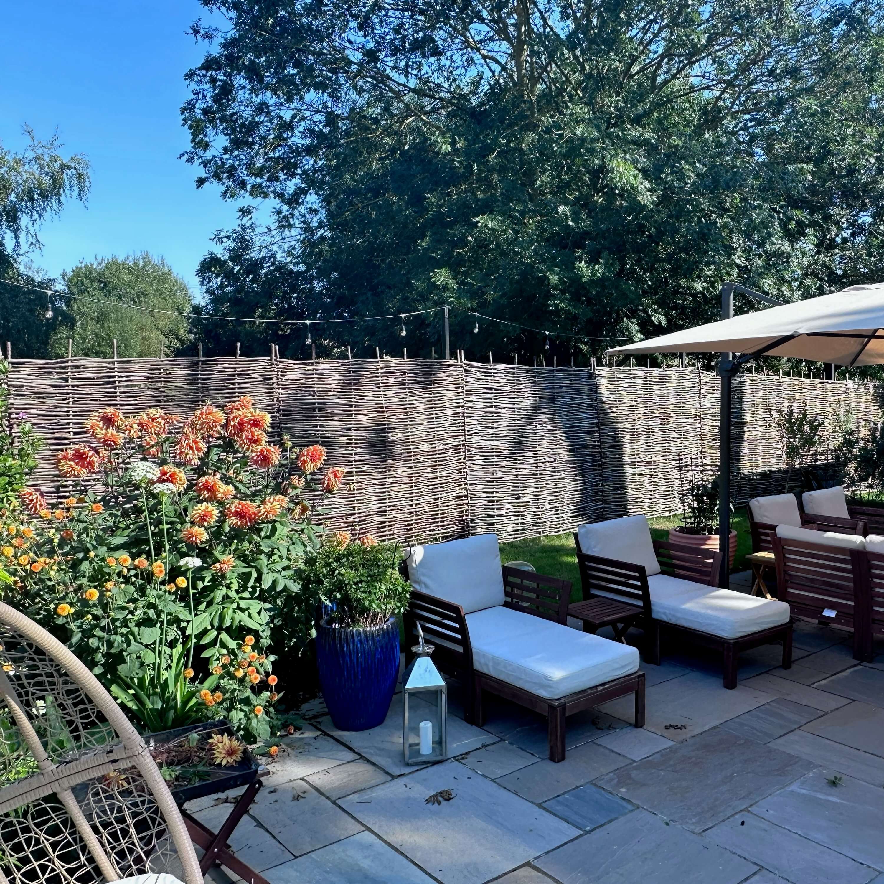 Hazel Hurdles Fencing Panels - Handcrafted for Your Garden – Woven Wood