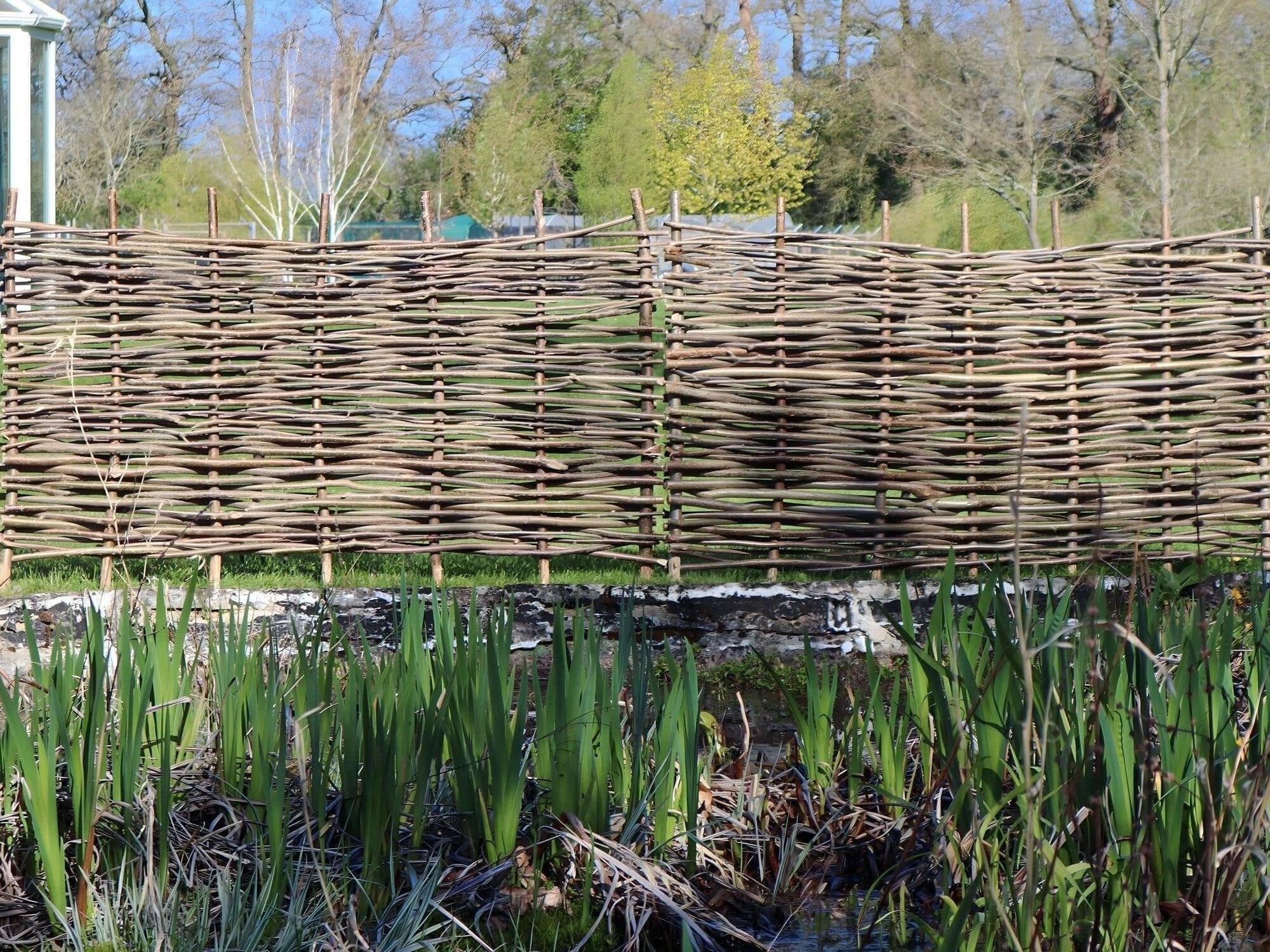 Hazel Hurdles Fencing Panels - Handcrafted for Your Garden – Woven Wood