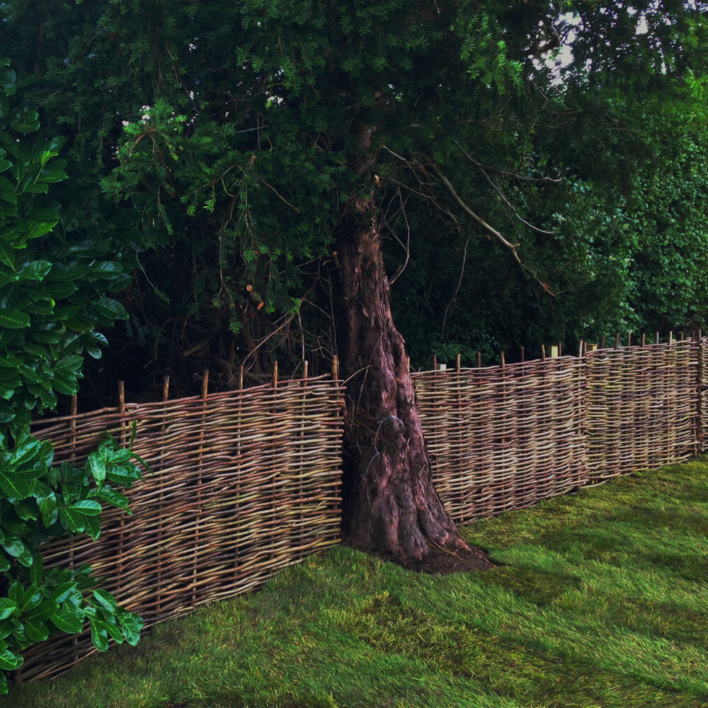 Hazel Hurdles Fencing Panels - Handcrafted for Your Garden – Woven Wood