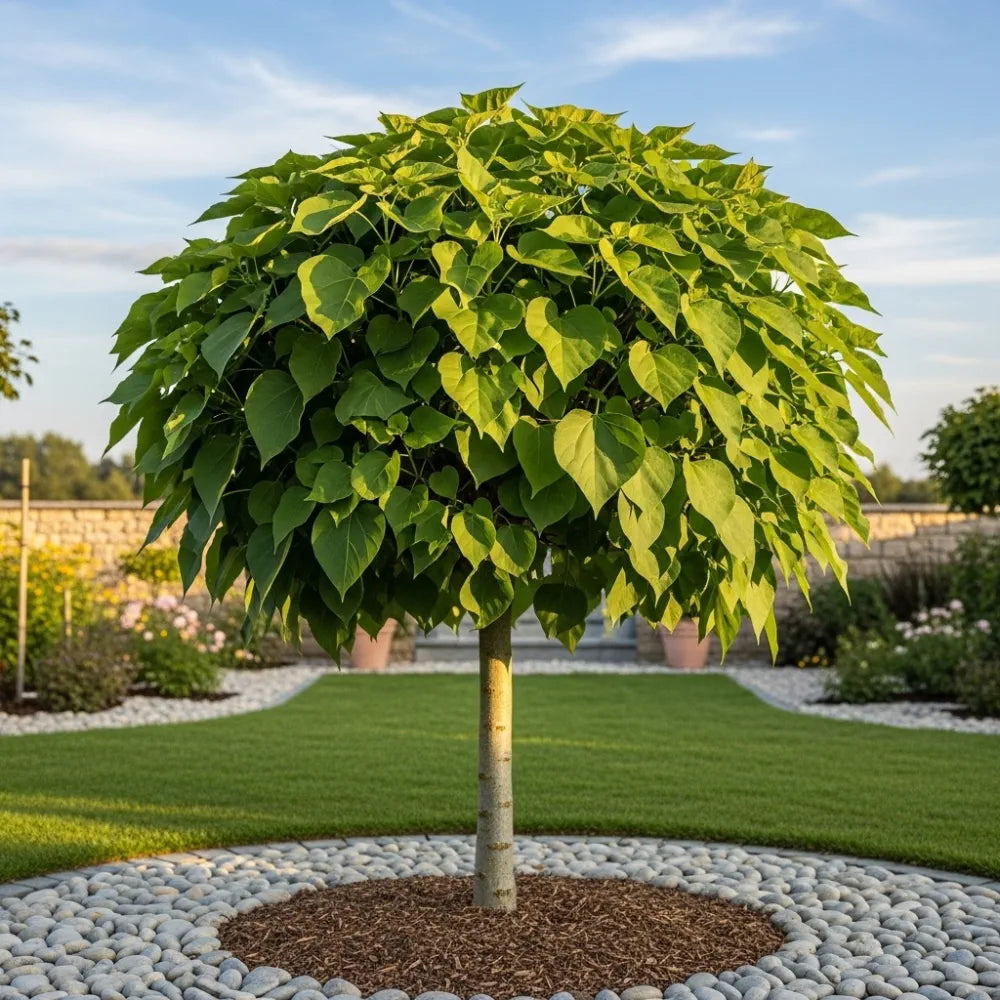 6ft 'Nana' Indian Bean Tree | Mature Bare Root Catalpa Bignonioides ...