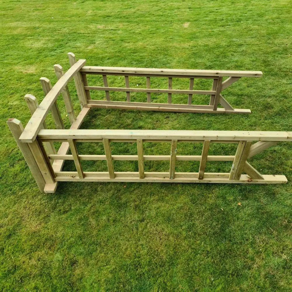 Redwood Ivy Arch - 4ft Wide – Woven Wood