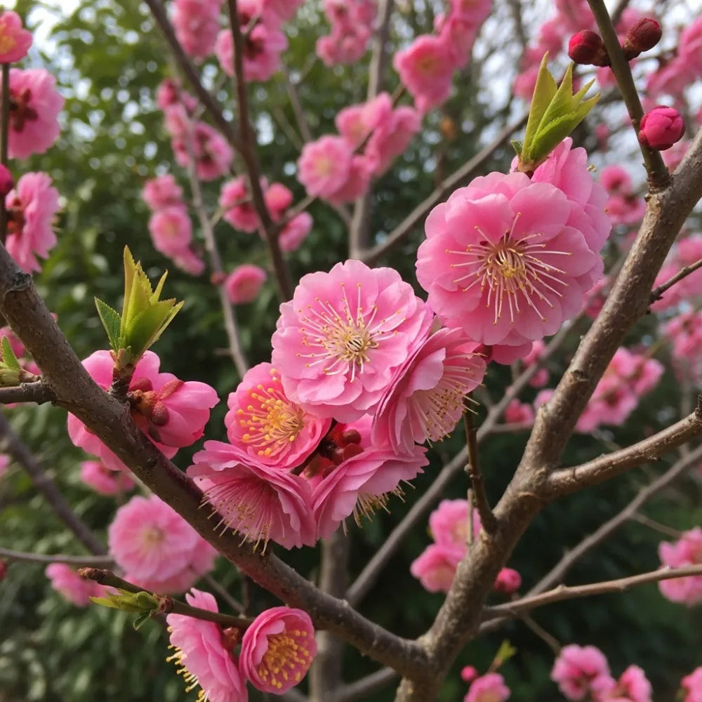5ft Japanese Apricot Tree | Prunus mume 'Beni-chidori' | 5L pot – Woven ...