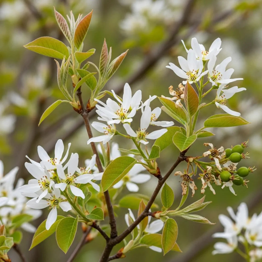 9ft Amelanchier Tree | Mature Multi-Stem Bare Root Tree – Woven Wood
