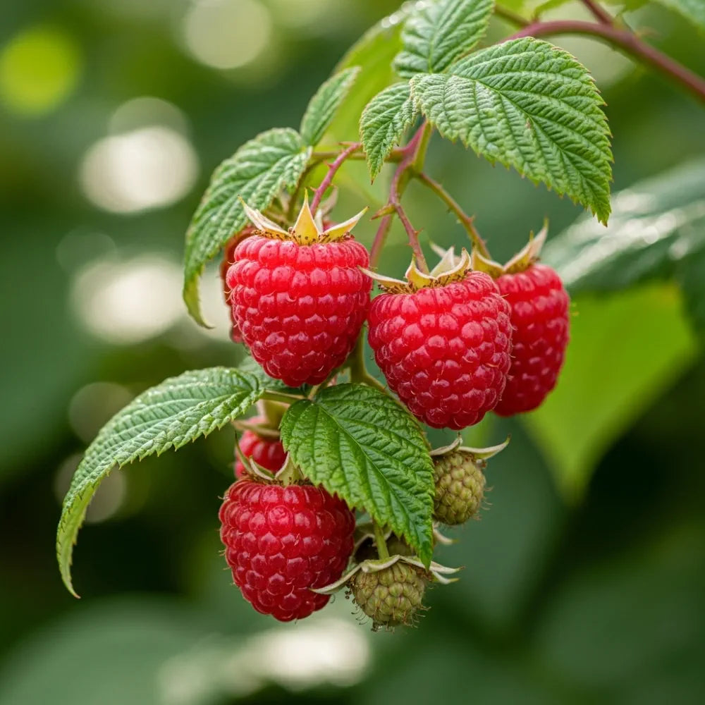 3 Malling Admiral Raspberry Plants | 3L Pots – Woven Wood
