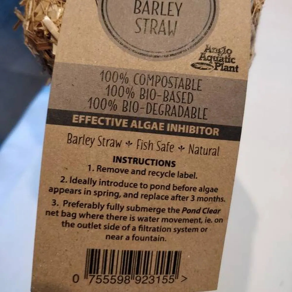 Pond Clear Barley Straw – Woven Wood