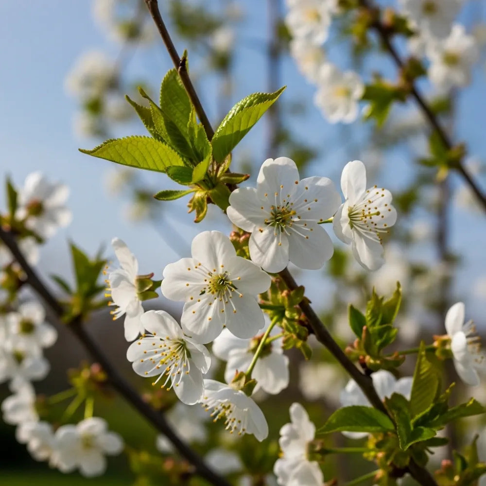 6ft Half-Standard 'Morello' Cherry Tree | Mature Bare Root | 6/8cm Gir ...