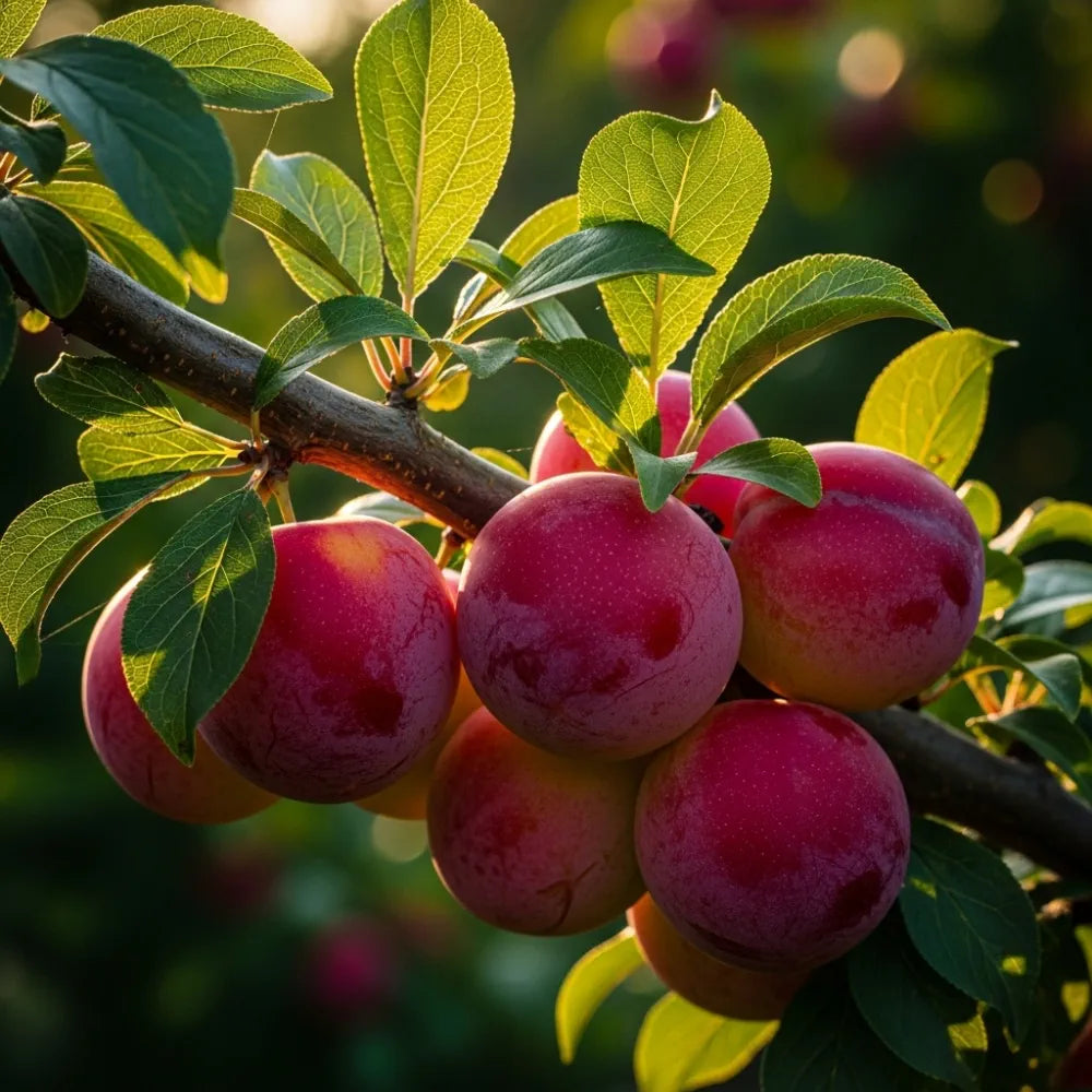 5ft Dwarfing Opal Plum Tree | Bare Root | 2 Years Old – Woven Wood