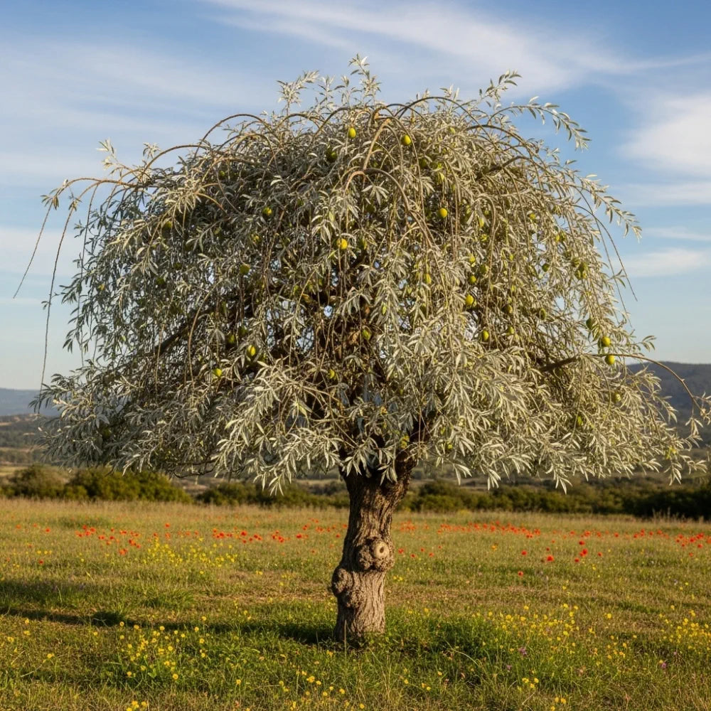 5ft Ornamental Weeping Silver Pear Tree | Pyrus salicifolia 'Pendula ...
