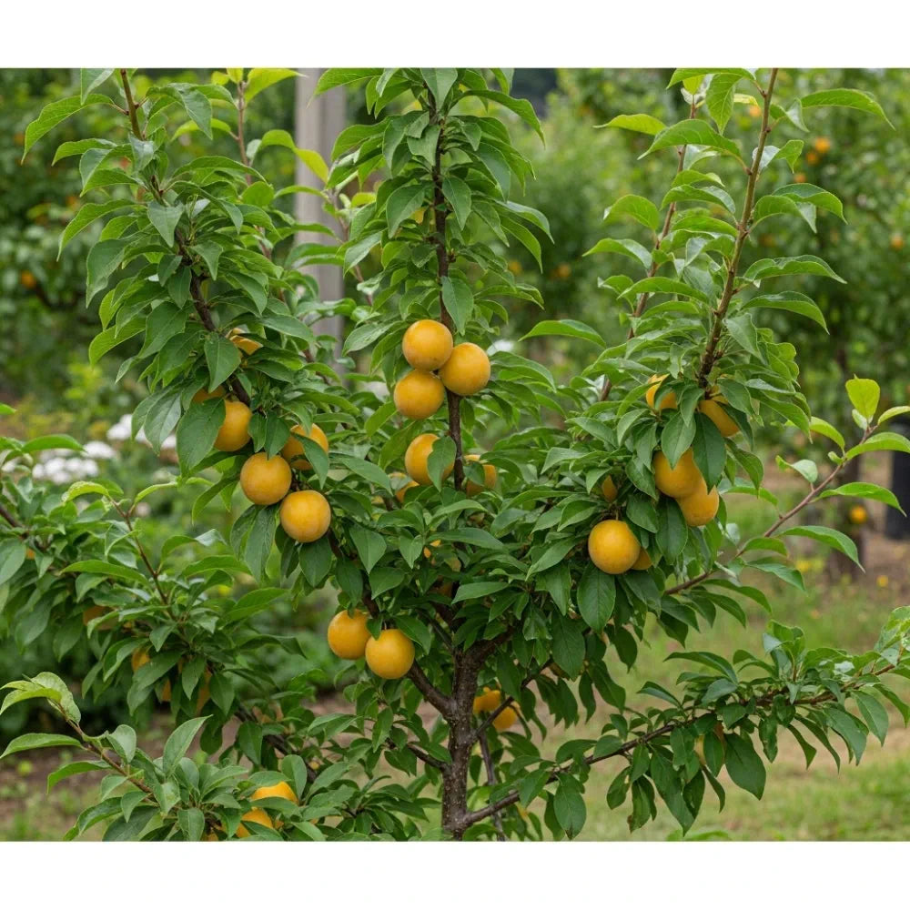 5ft Dwarfing Oullins Golden Gage Plum Tree | Bare Root | 2 Years Old ...