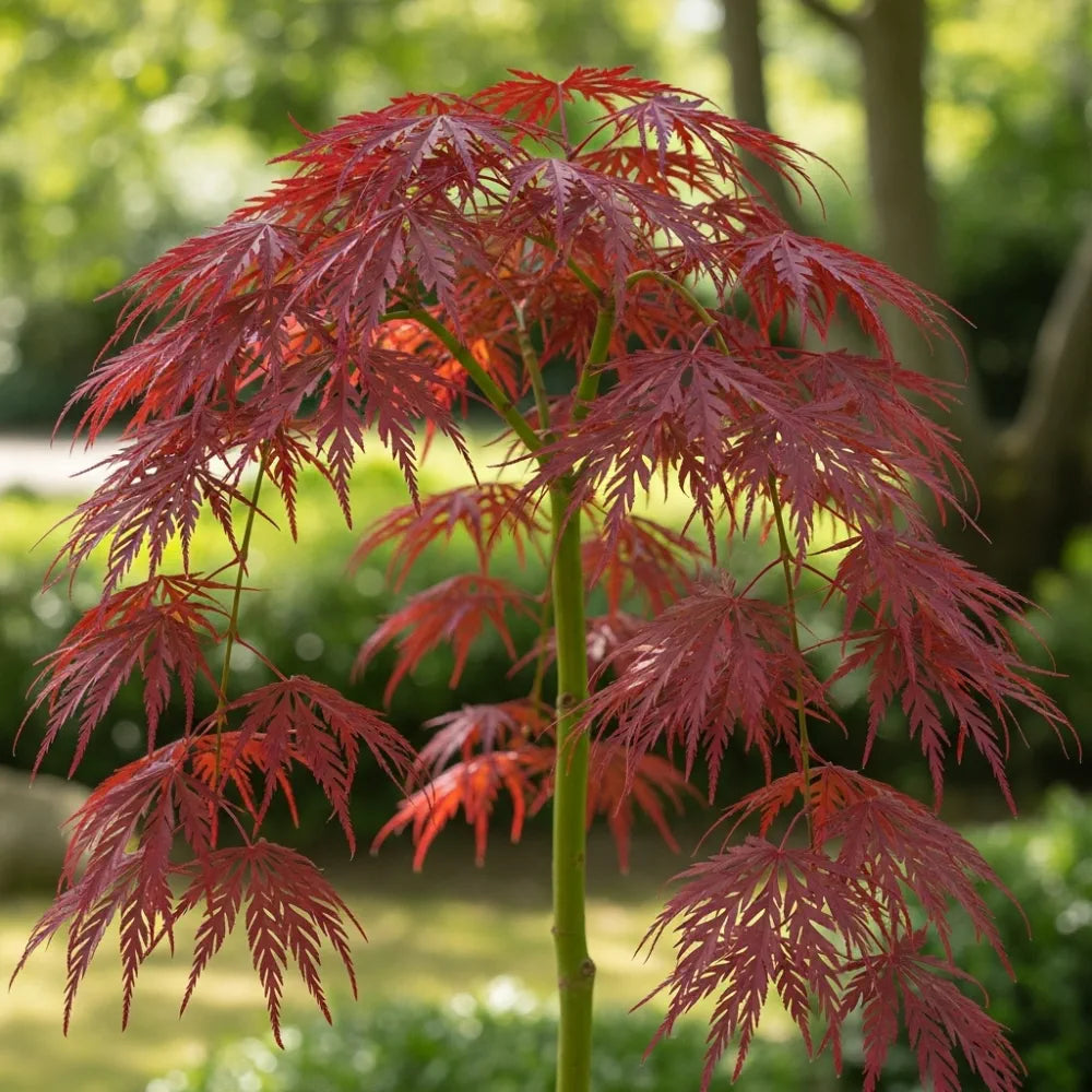 3ft 'Inaba-shidare' Patio Acer Tree | 3L Pot – Woven Wood