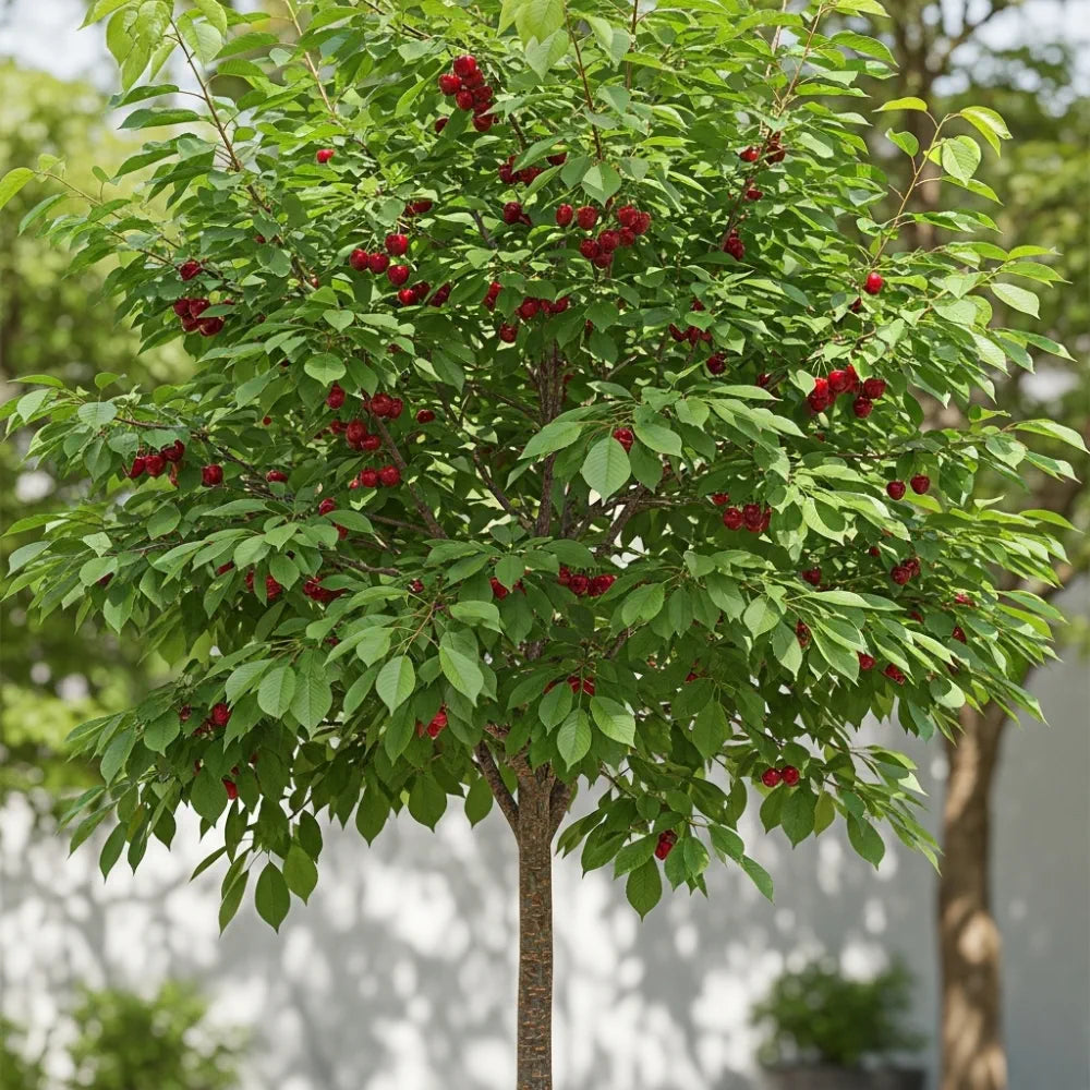 Patio 'Stella' Cherry Tree | 4.5L Pot – Woven Wood