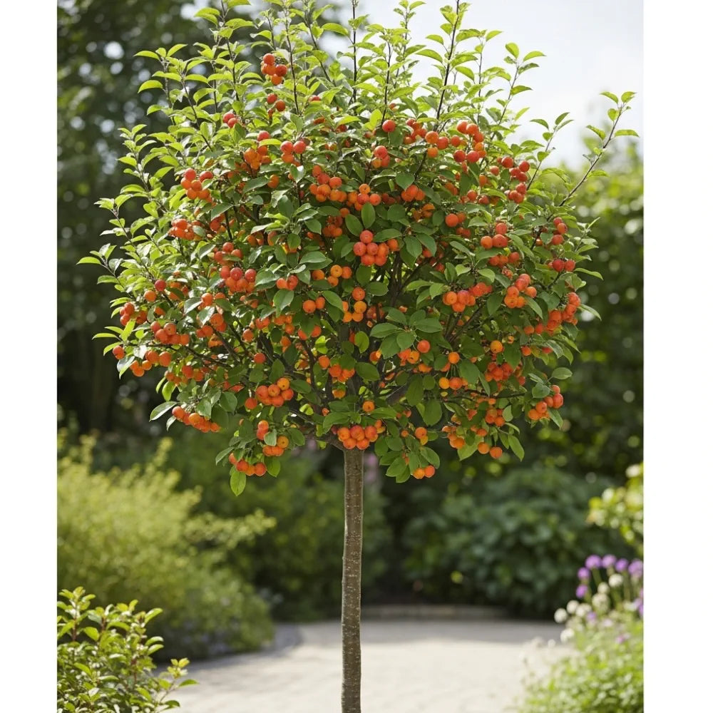 3ft 'Evereste' Patio Crabapple Tree | 3L Pot – Woven Wood