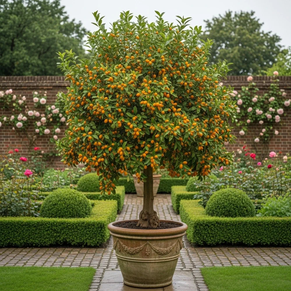 2.5ft Patio Giant Kumquat Tree | 5L Pot – Woven Wood