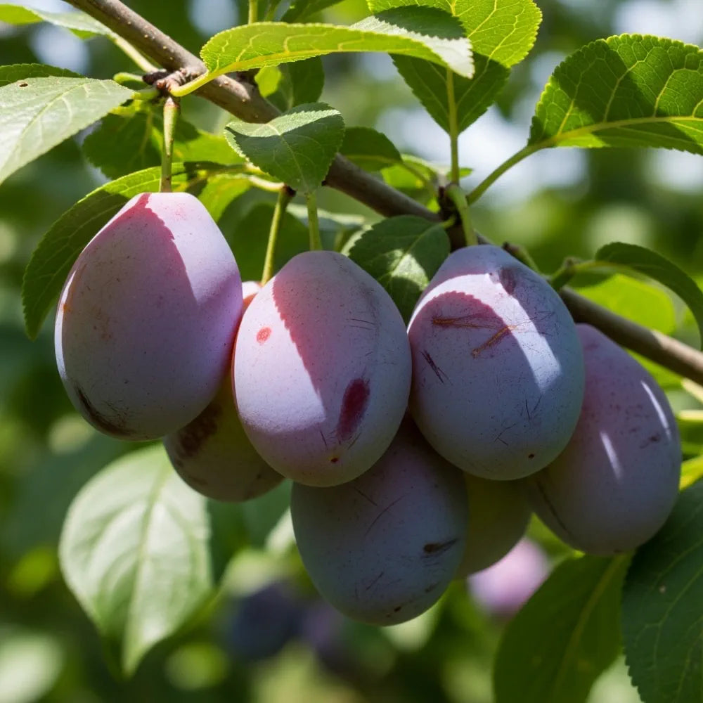 Patio 'Jubilee' Plum Tree | 3ft | Bare Root – Woven Wood