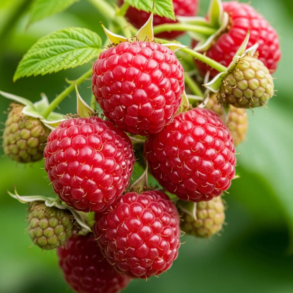 3 Polka Raspberry Plants | 3L Pots – Woven Wood