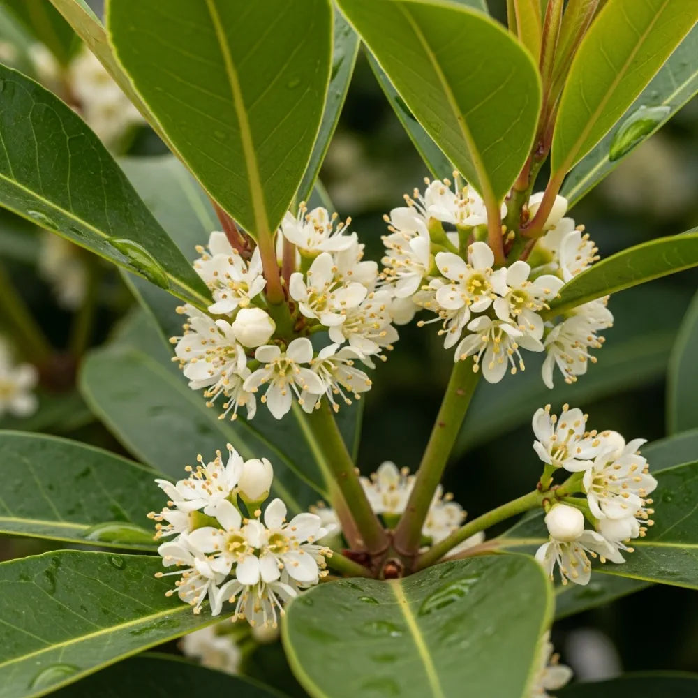 3ft Portuguese Laurel | Prunus Lusitanica | 10L Pot – Woven Wood