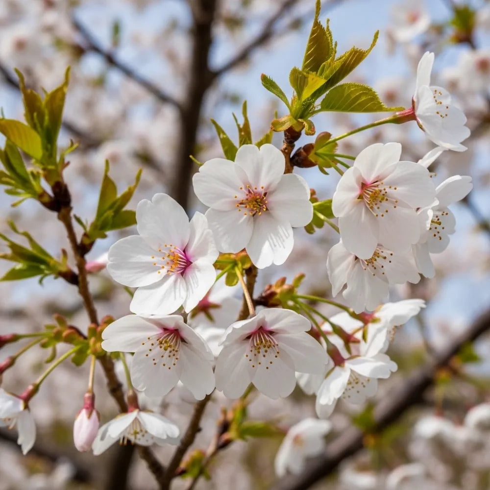 5ft Japanese Cherry Blossom Tree | Prunus 'Umineko' | 9L pot – Woven Wood