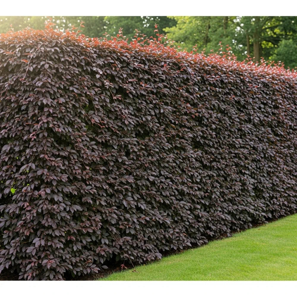 5ft Purple Beech Tree | Fagus sylvatica 'Purpurea' | 9L Pot – Woven Wood