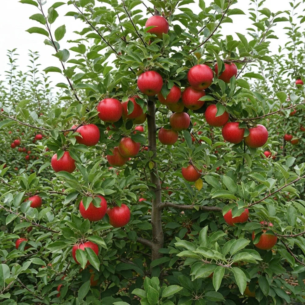 5ft 'Queen Cox' Dwarfing Apple Tree | Bare Root | 2 Years Old – Woven Wood