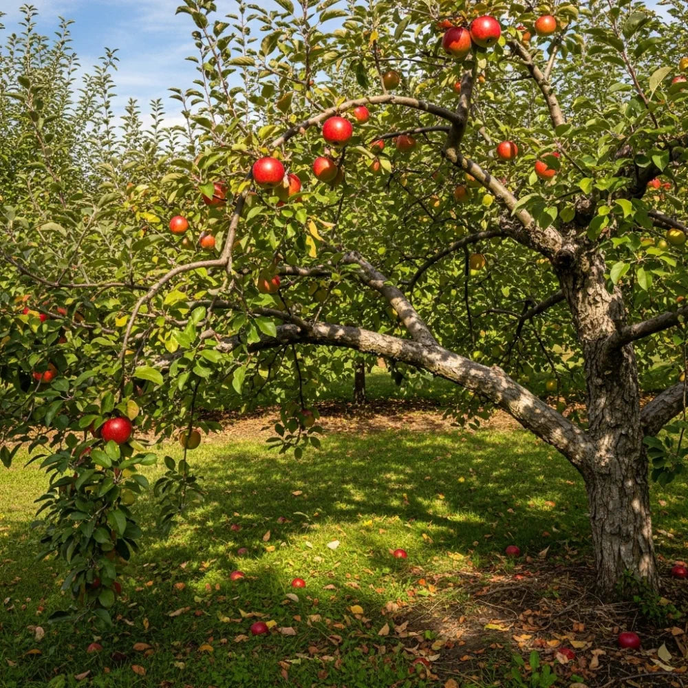 5ft 'Red Devil' Apple Tree | Bare Root | 2 Years Old – Woven Wood